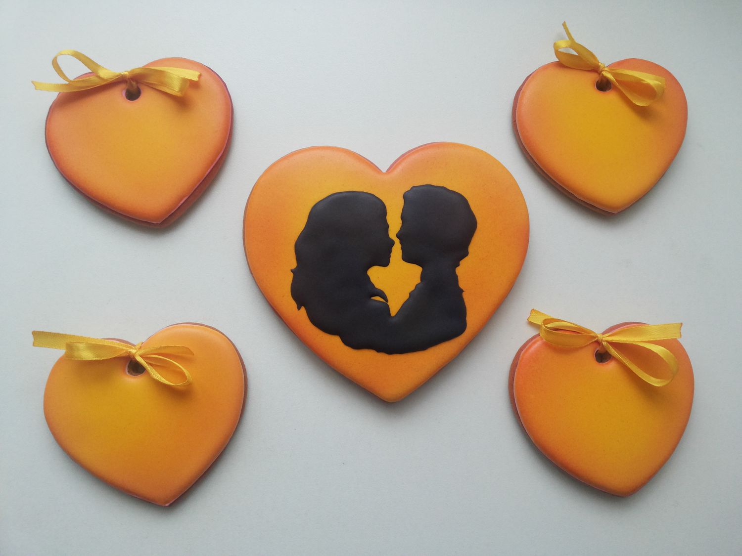 "Валентинки" в интернет-магазине на Ярмарке Мастеров | Набор пряников ...