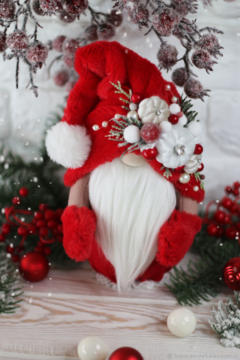 Новогодний гном в интернет-магазине на Ярмарке Мастеров | Игрушки ...