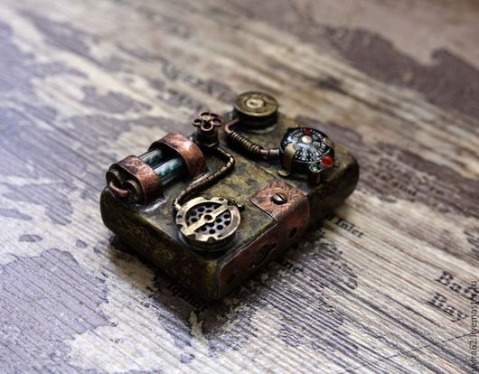 Купить зажигалка ZIPPO - " Метро 2033 " - хаки, стимпанк, зажигалка ...