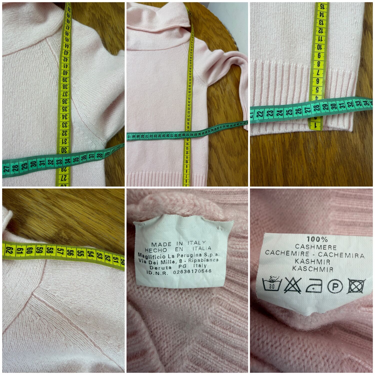 Винтаж: 42-44 ИТАЛИЯ 100% кашемир MARIA DI RIPAVIANCA Свитер женский ...