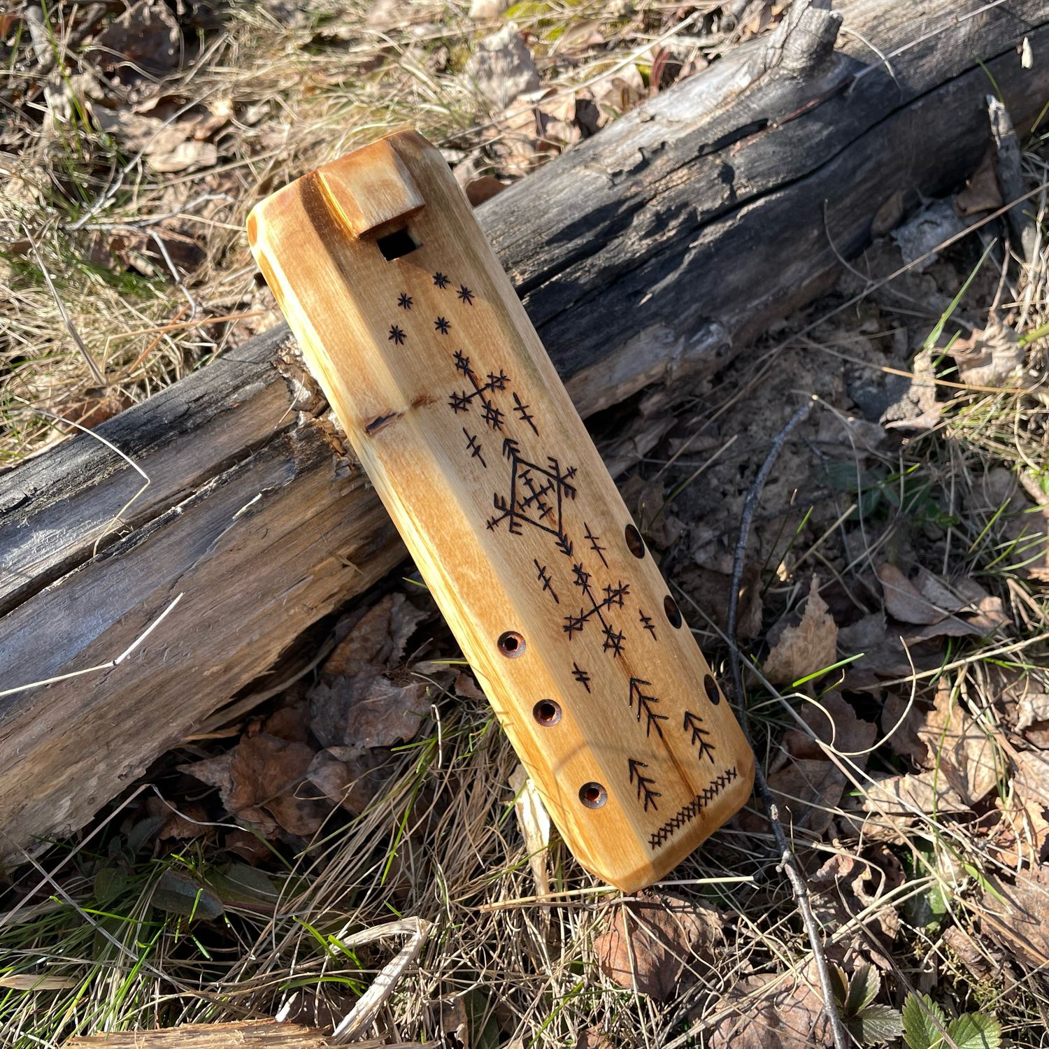 Деревянная окарина из липы в тональности D# 440 Hz – купить на Ярмарке ...