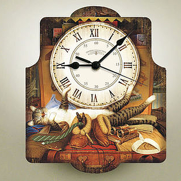 Часы настенные Повар Петр повар Павел в интернет-магазине Ярмарка ...