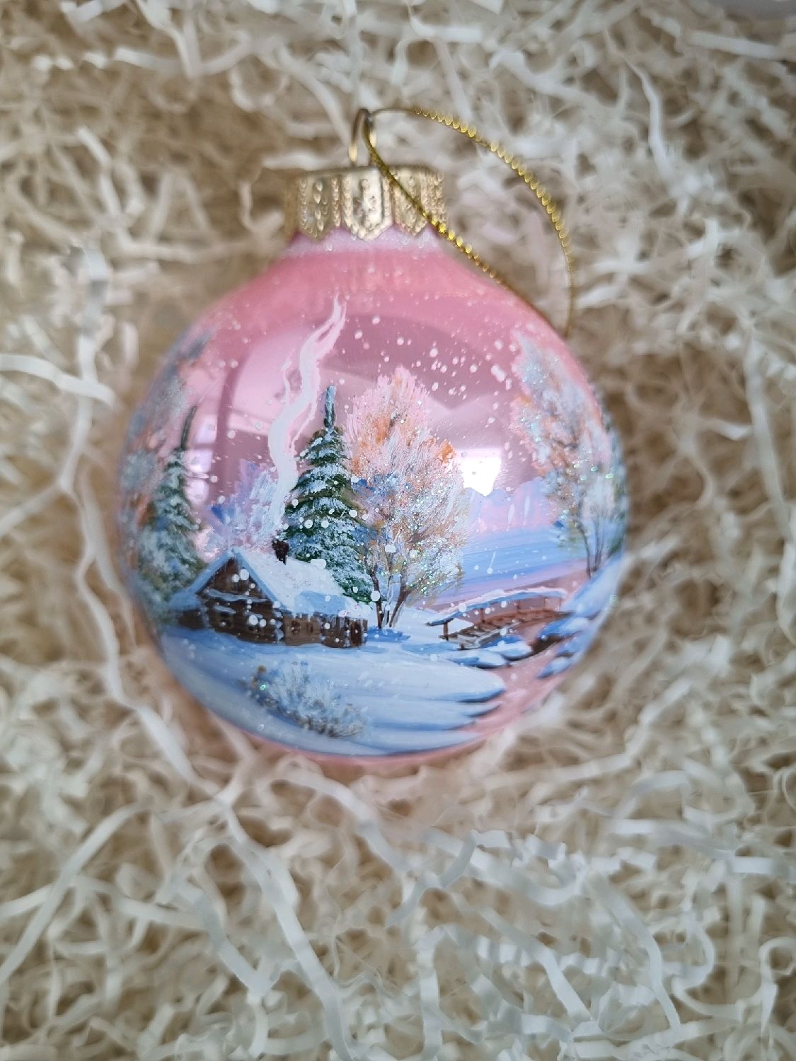 Новогодние шарики ручной росписи купить в интернет-магазине Ярмарка ...