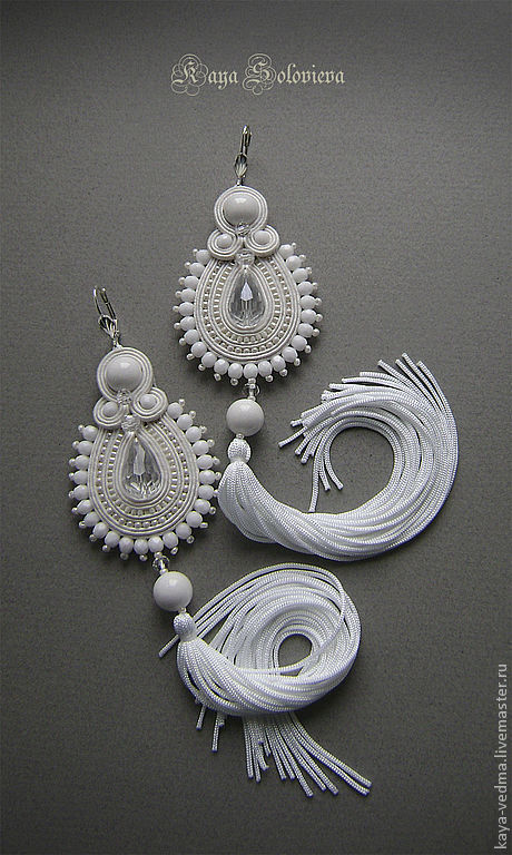 Серьги свадебные в интернет-магазине на Ярмарке Мастеров | Серьги ...