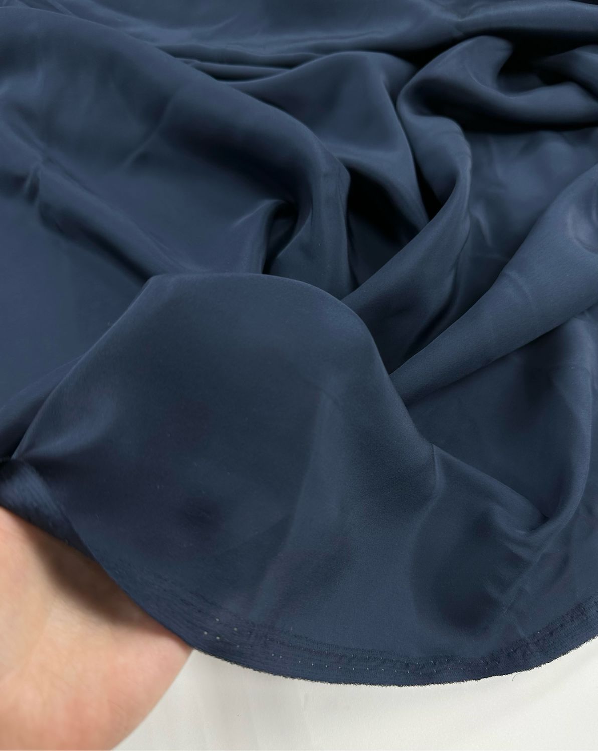 Шелк туаль припыленно-синий купить в интернет-магазине Ярмарка Мастеров ...