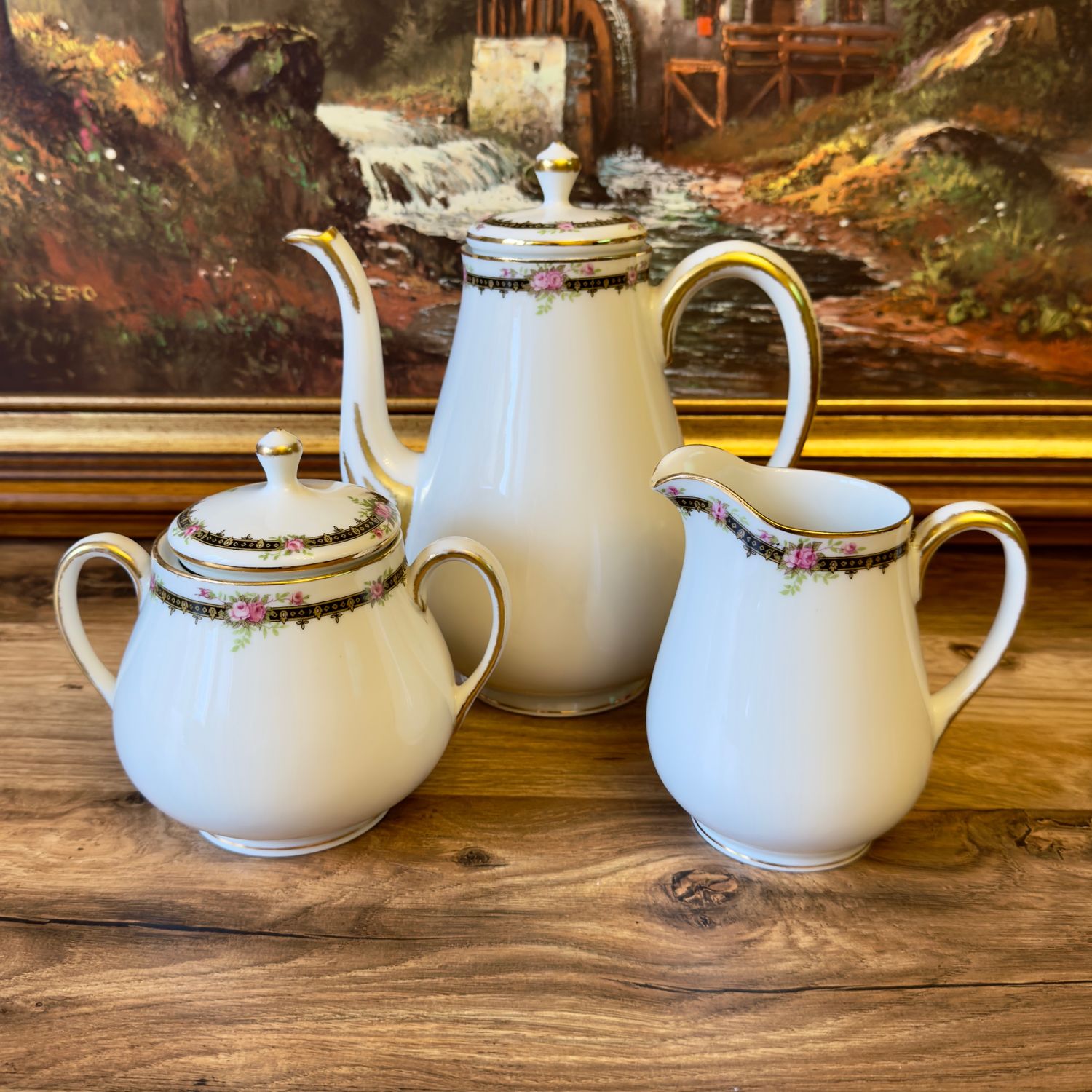 Винтаж: Чайный набор Raynaud & Co Limoges France. Фарфор. 1911 - 1919 ...