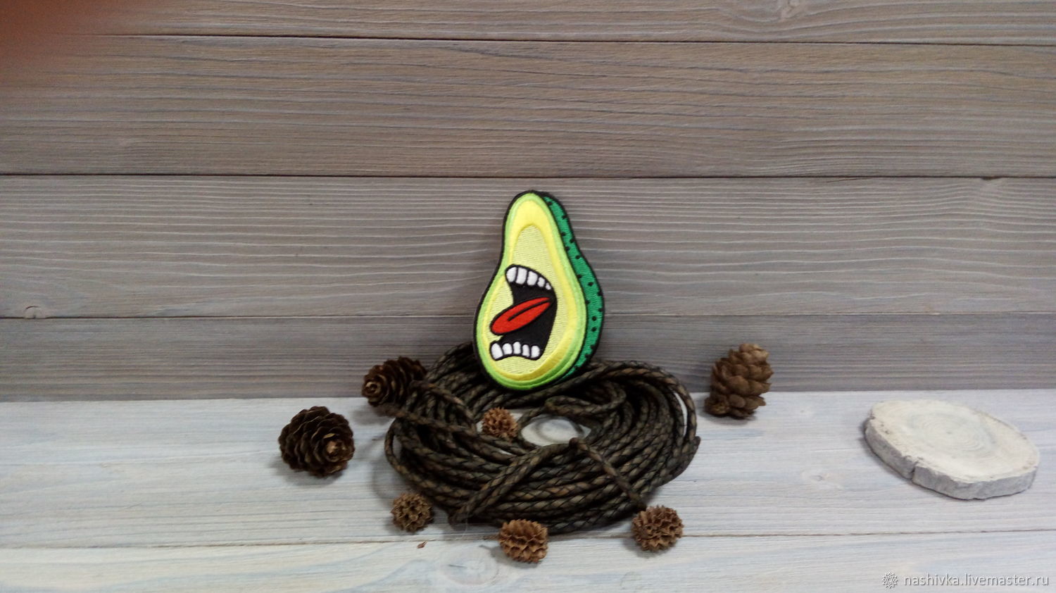 Патч: Screaming Avocado Нашивка, Шеврон в интернет-магазине на Ярмарке ...