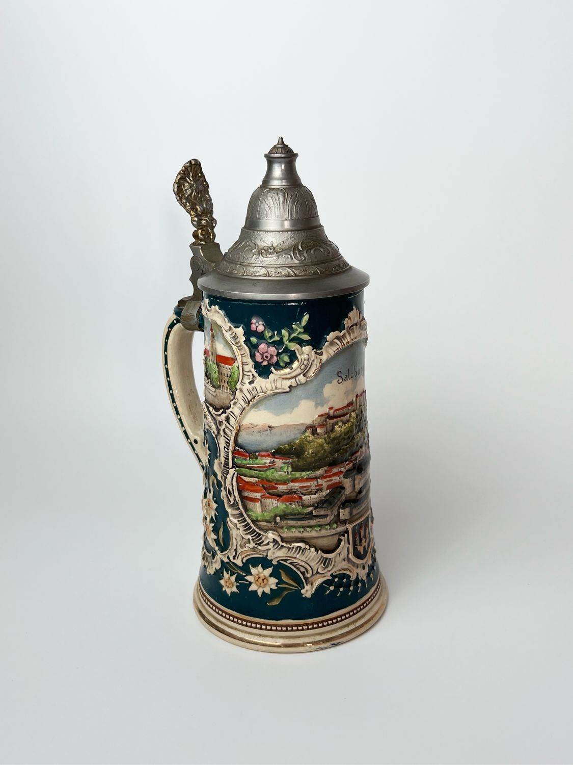 Винтаж: Антикварная пивная кружка Albert Jacob Thewalt, Германия в ...