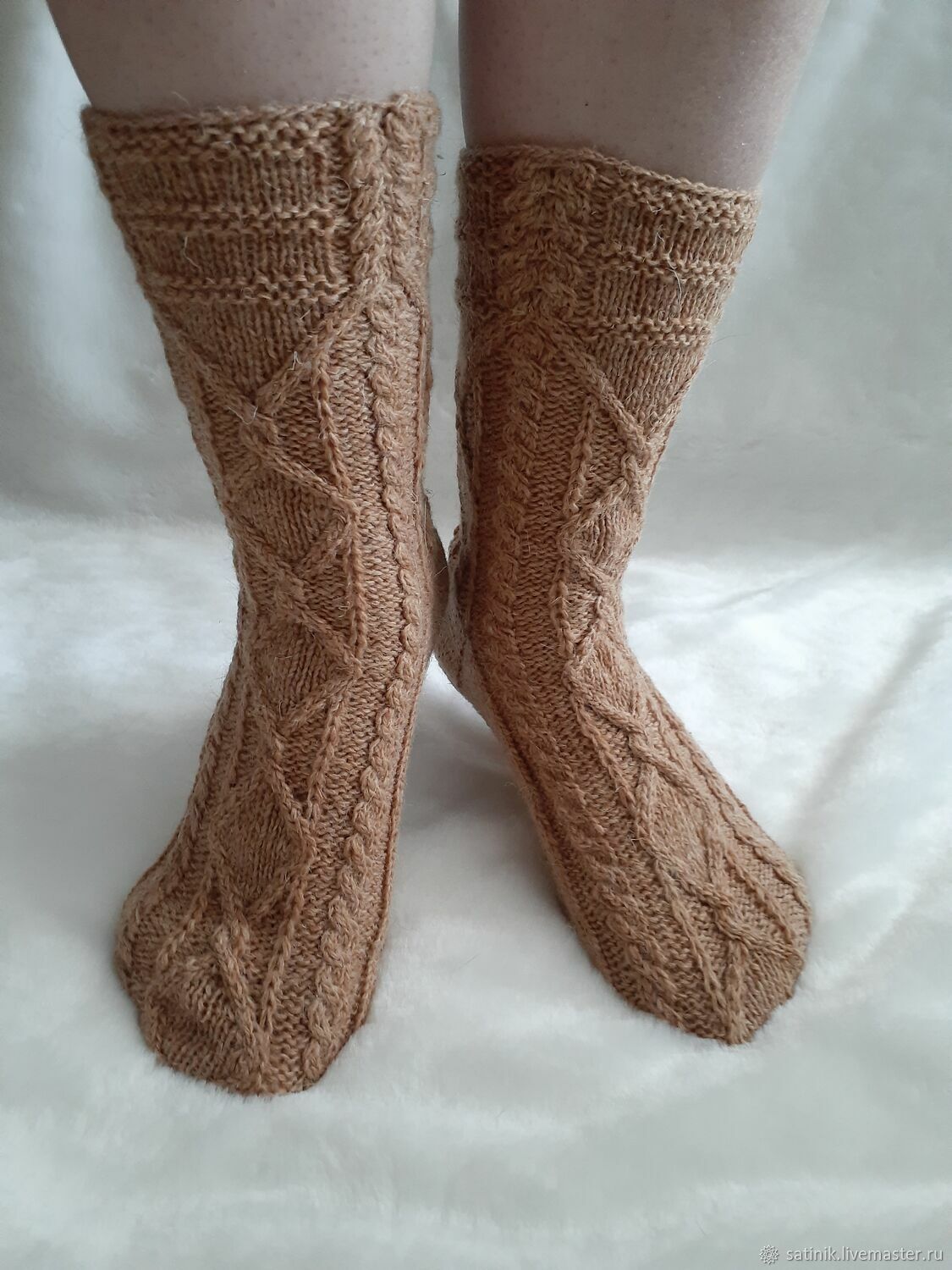 Носки из верблюжьей шерсти Эдинбург 36-38,рыжие в интернет-магазине ...