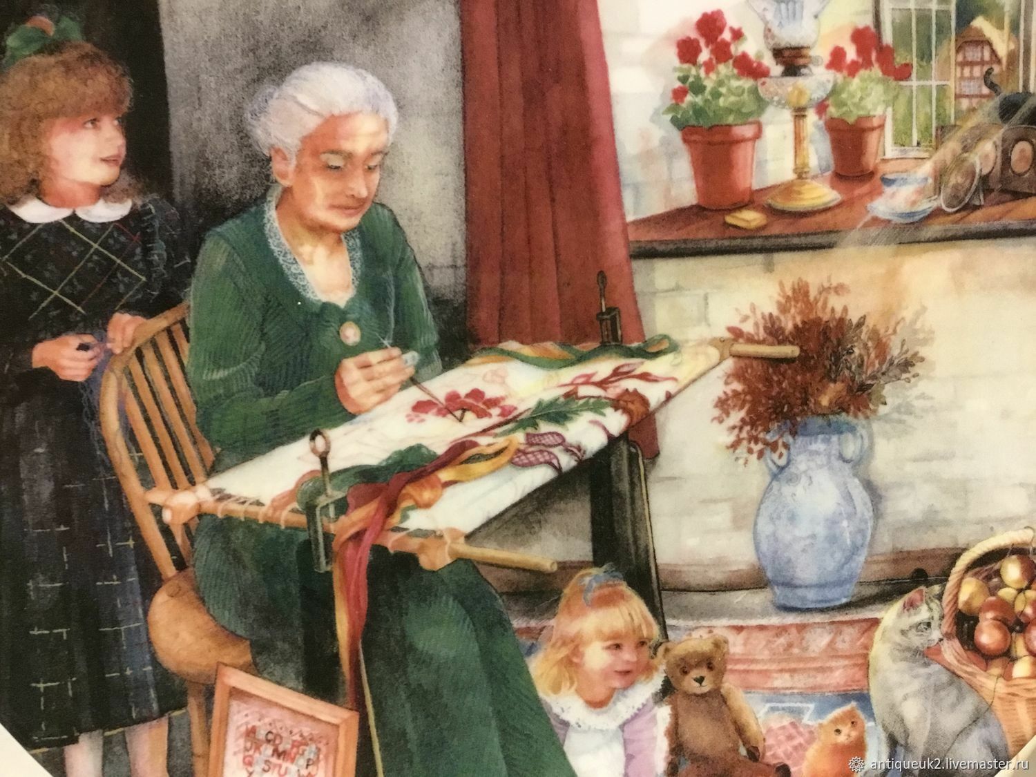 Винтаж: ТАРЕЛКА. ROYAL DOULTON. SUSAN NEALE. ФАРФОР. НОМЕРНАЯ ...