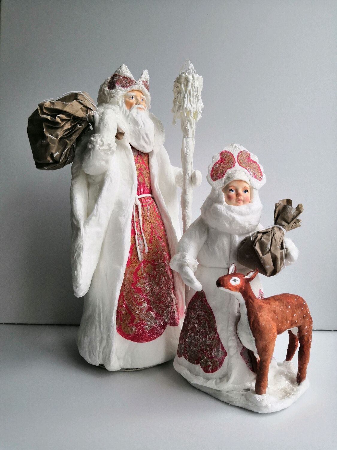 Дедушка Мороз и Снегурочка (3) в интернет-магазине на Ярмарке Мастеров ...