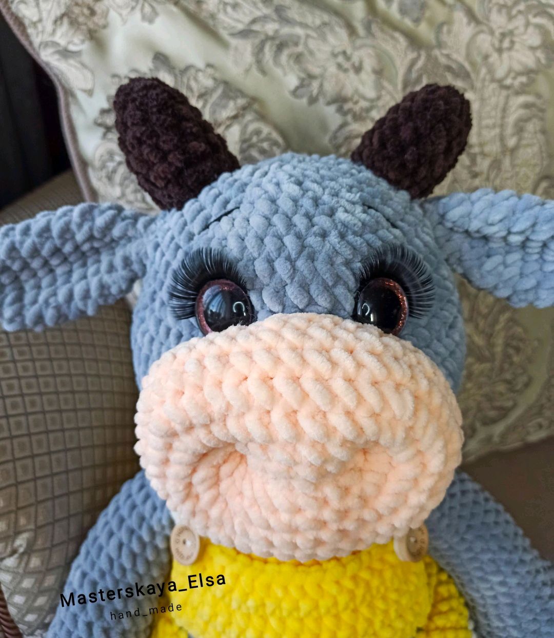 Плюшевая корова Милка в интернет-магазине на Ярмарке Мастеров ...