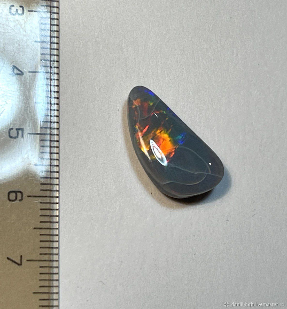 Натуральный австралийский черный опал Лайтнинг Ридж в интернет-магазине ...