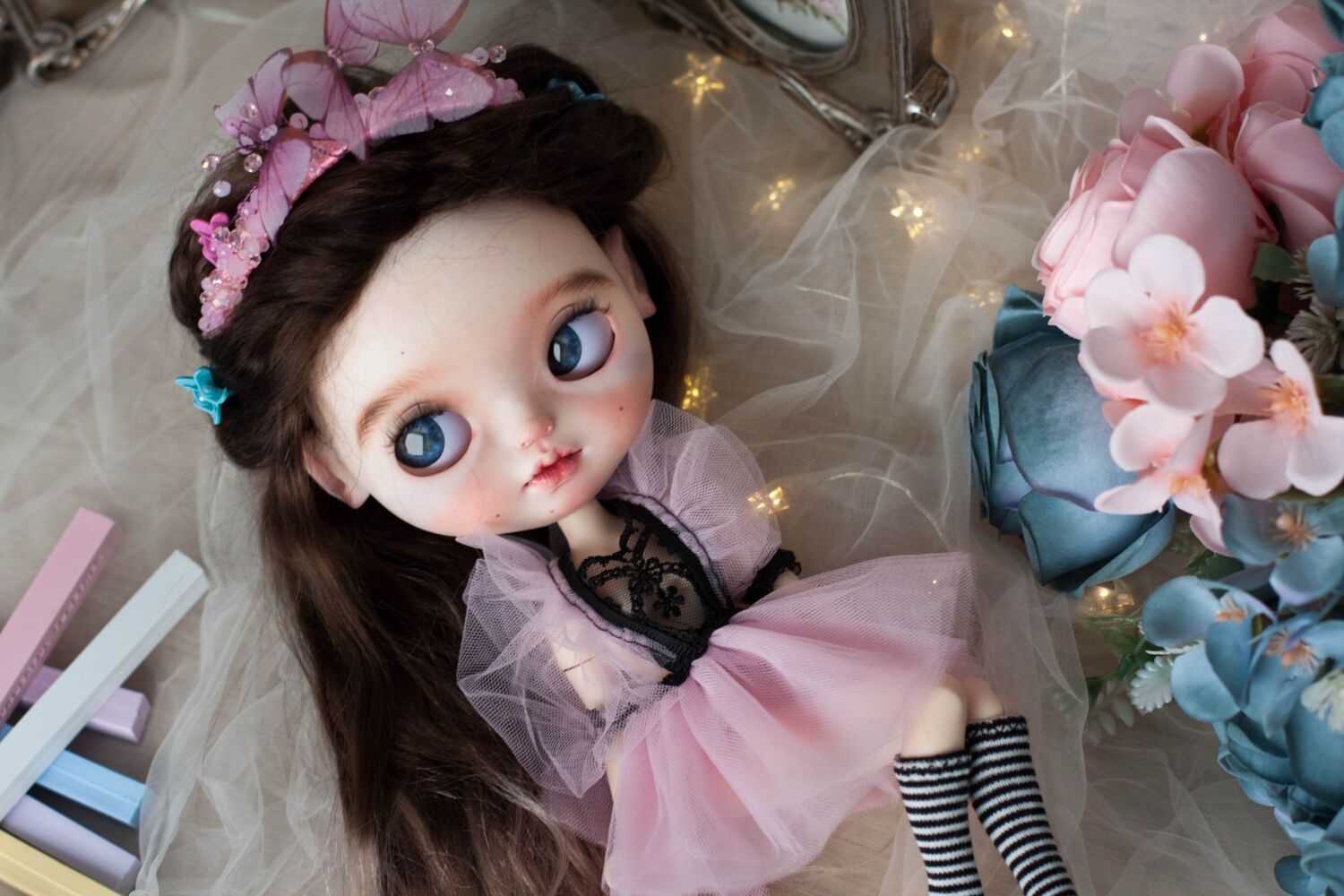 Кукла Blythe tbl кастомная купить в интернет-магазине Ярмарка Мастеров ...