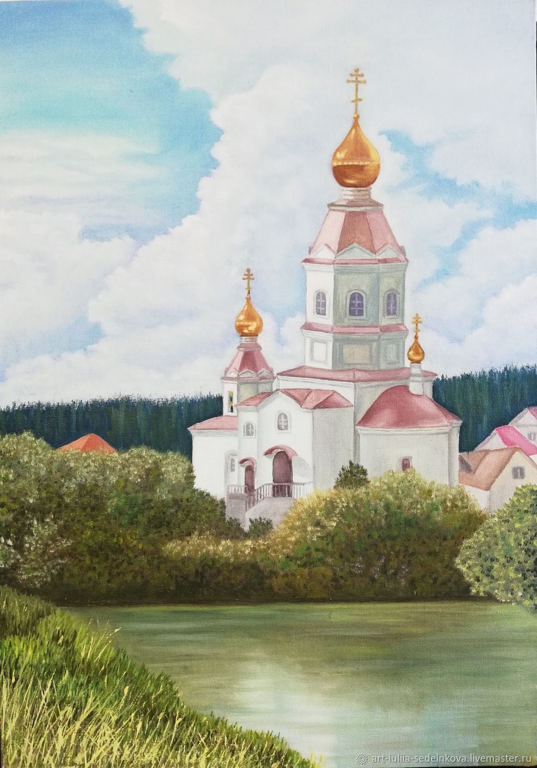 "Церковь" в интернет-магазине на Ярмарке Мастеров | Картины ...