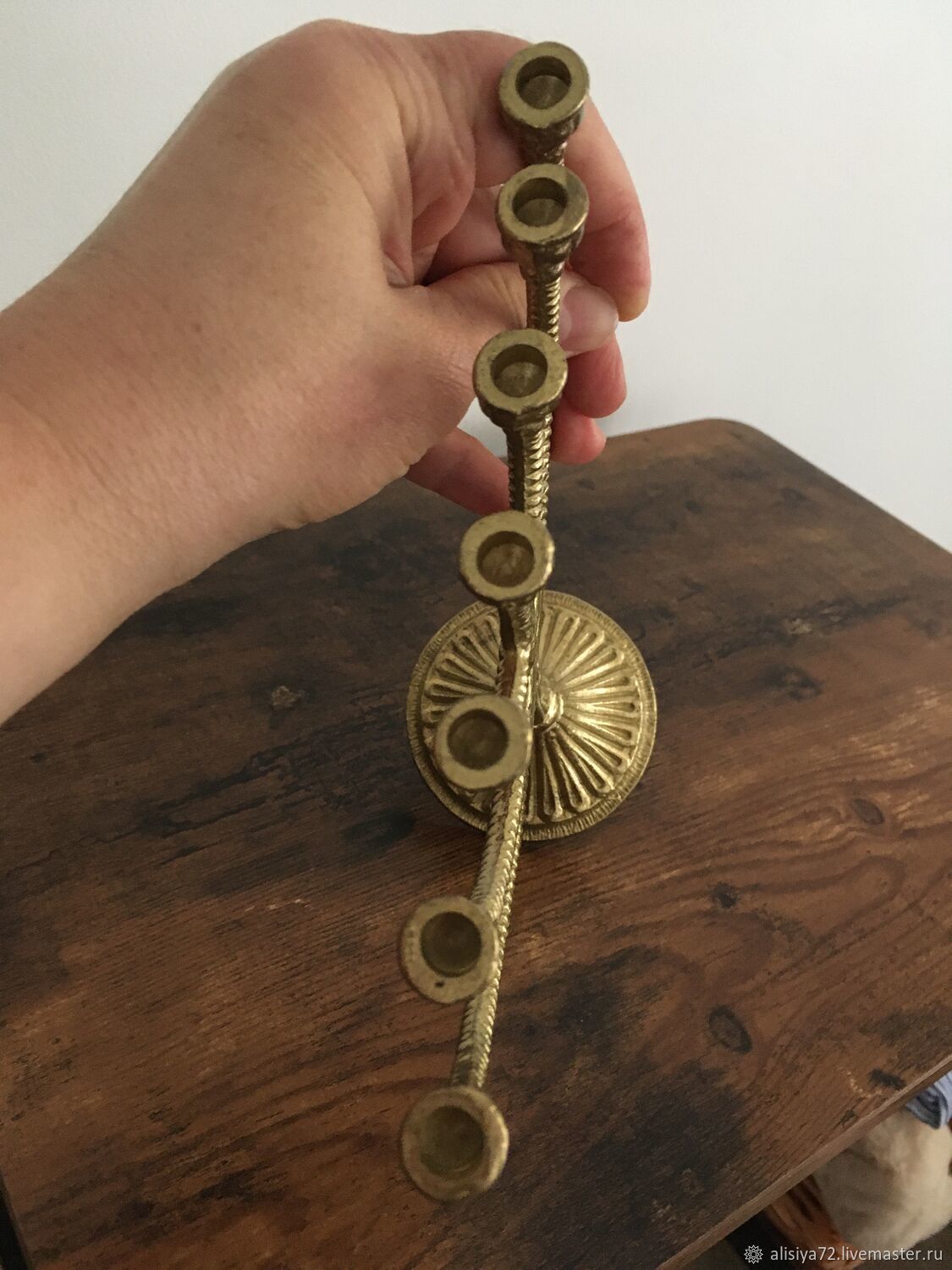 Винтаж: Антикварная менора Wainberg Israël купить в интернет-магазине ...