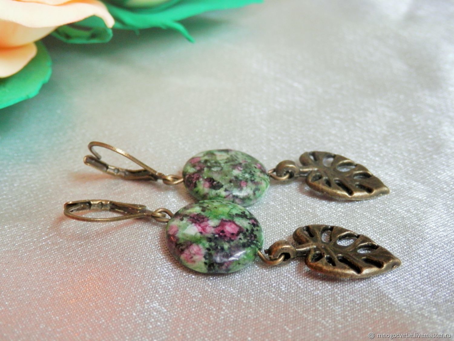 Серьги "Последний лист" в интернет-магазине на Ярмарке Мастеров ...
