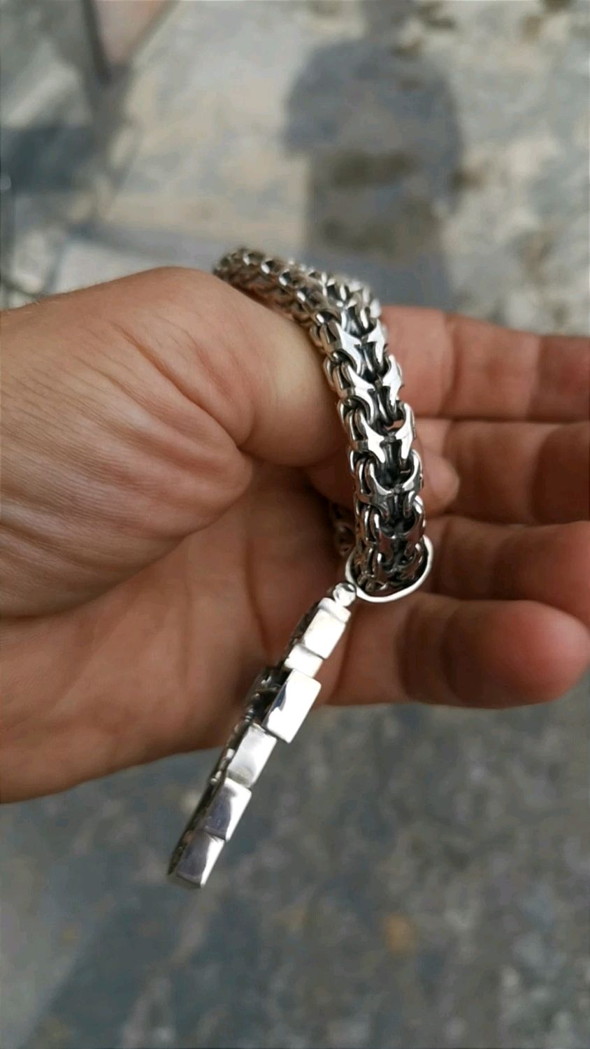 Цепь рамзес 165 гр и крест 35 гр, серебро 925 пробы на заказ в интернет-магазине Ярмарка ...