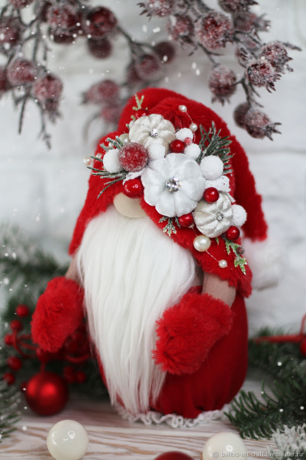Новогодний гном в интернет-магазине на Ярмарке Мастеров | Игрушки ...