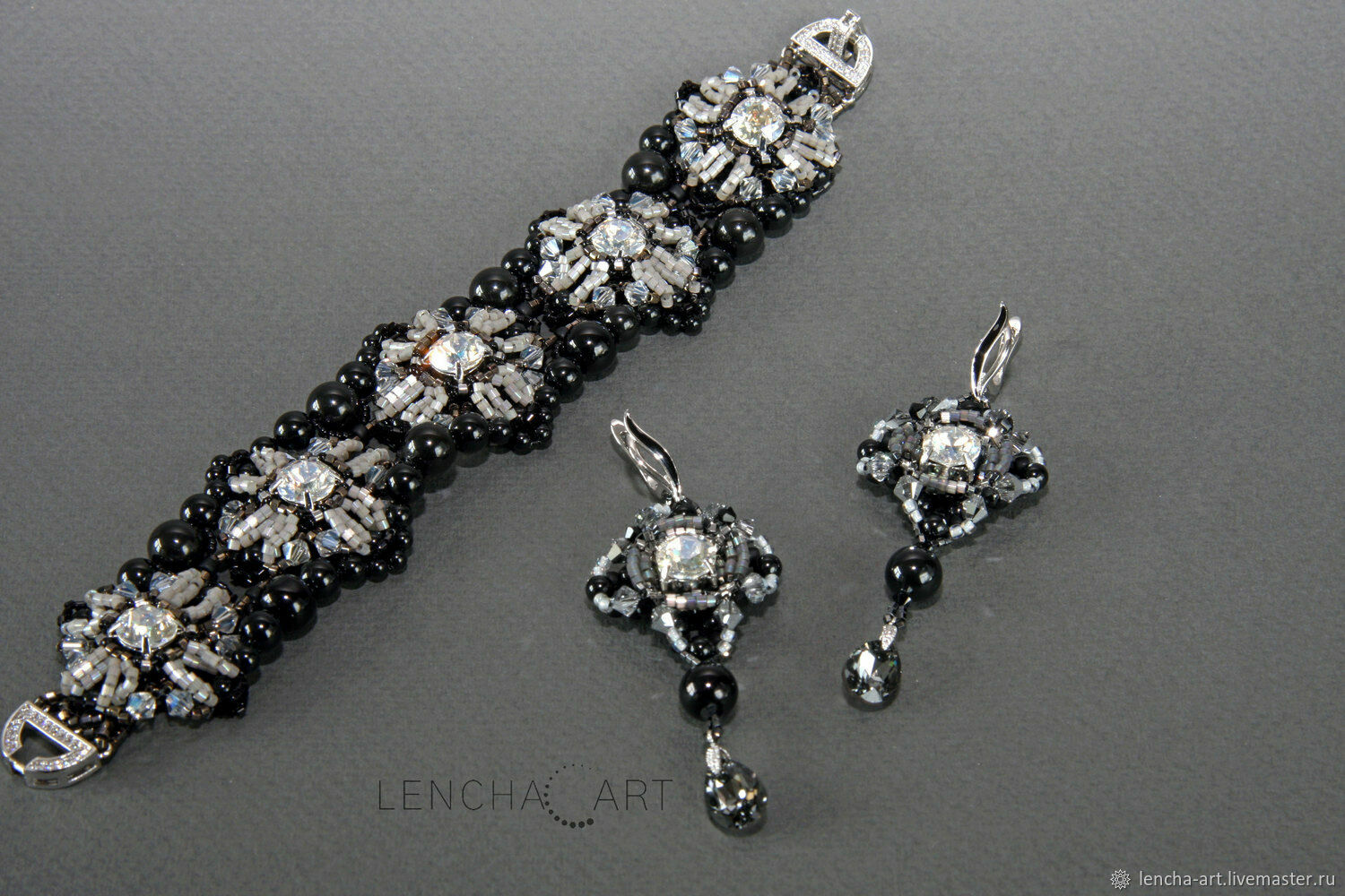 Браслет Moon Light/Mystic black купить в интернет-магазине Ярмарка ...