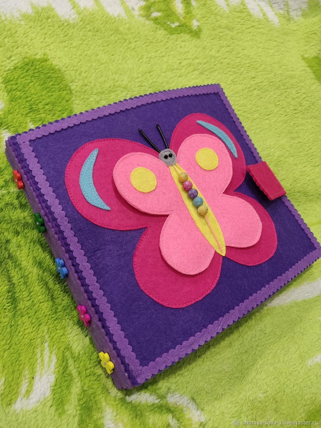 Книга из фетра в интернет-магазине Ярмарка Мастеров по цене 2200 ...