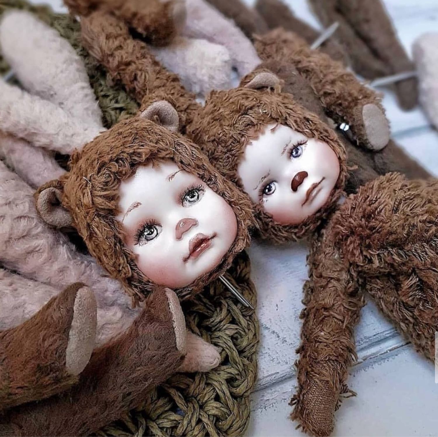 Полимерная глина living doll sculpey и молд лица – купить на Ярмарке ...