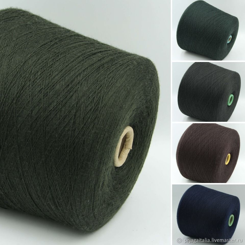 Zegna Baruffa art cashwool 100% МЕРИНОС (NM 2/48) купить в интернет-магазине Ярмарка Мастеров по ...