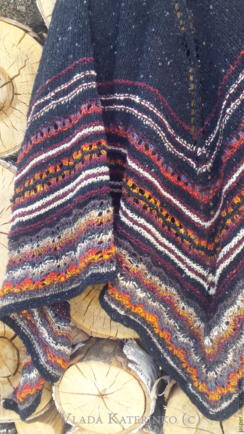 Шаль "mexico-2" – заказать на Ярмарке Мастеров – CFB7VRU | Шали, Москва