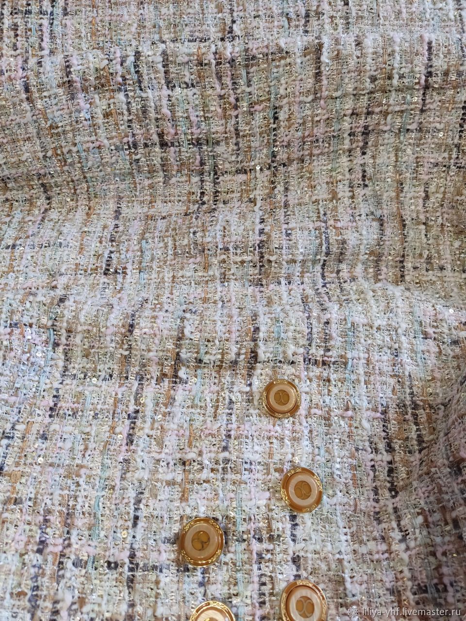 Шанель твид купить в интернет-магазине Ярмарка Мастеров по цене 7800 ...