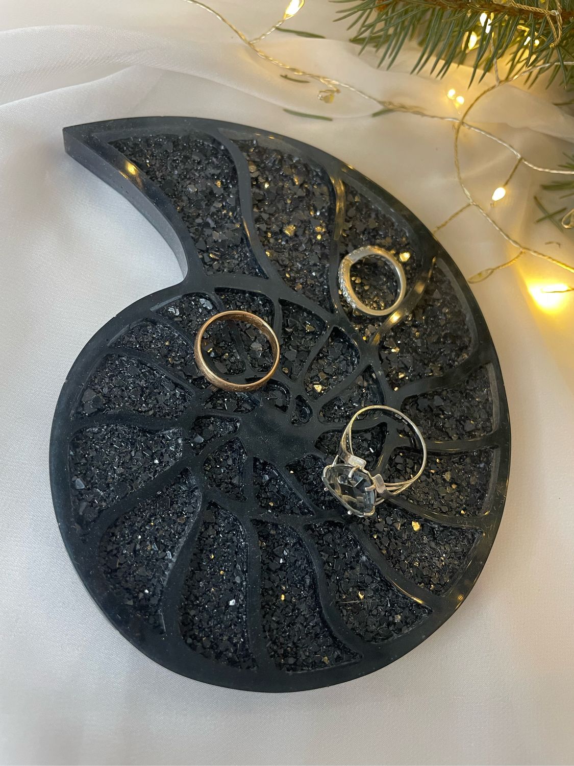 Аммонит подставка, подсвечник из эпоксидной смолы в интернет-магазине ...