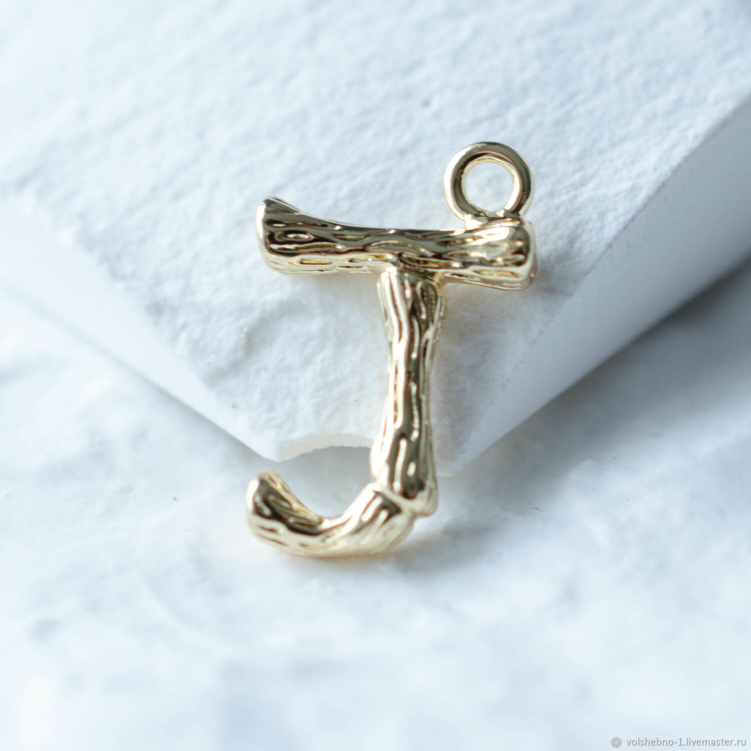 Подвеска Буква J, позолота, алфавит купить в интернет-магазине Ярмарка ...