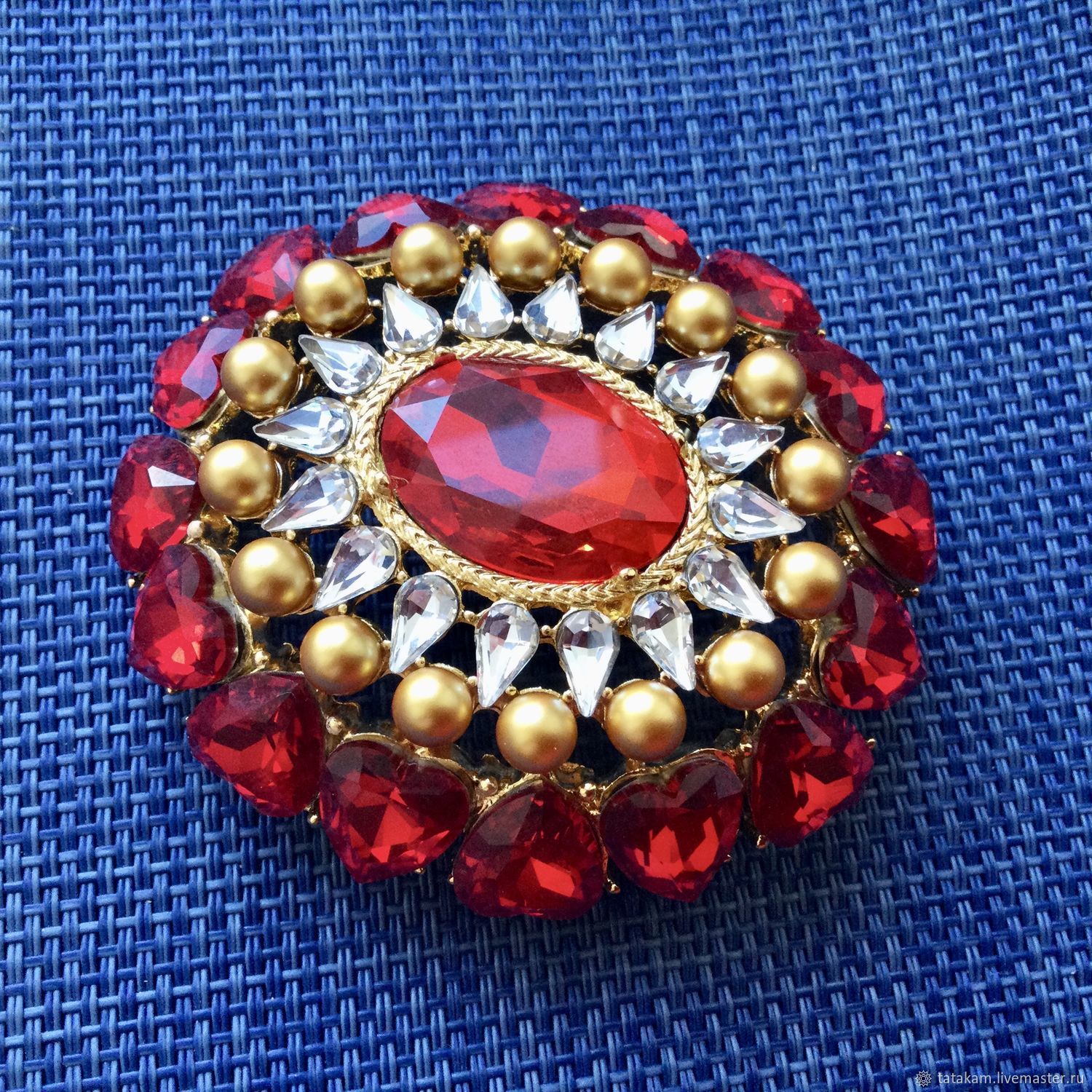 Винтаж: Burachie Брошь - Пламя страсти (2669) купить в интернет ...