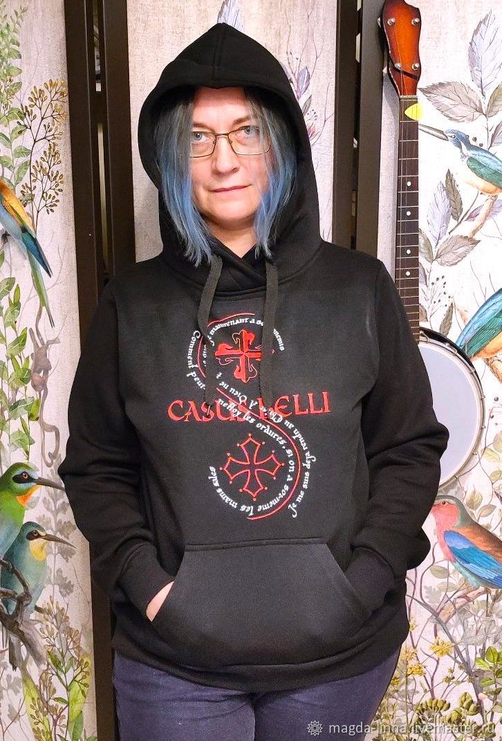 Худи "Casus belli" в интернет-магазине Ярмарка Мастеров по цене 5500 ...