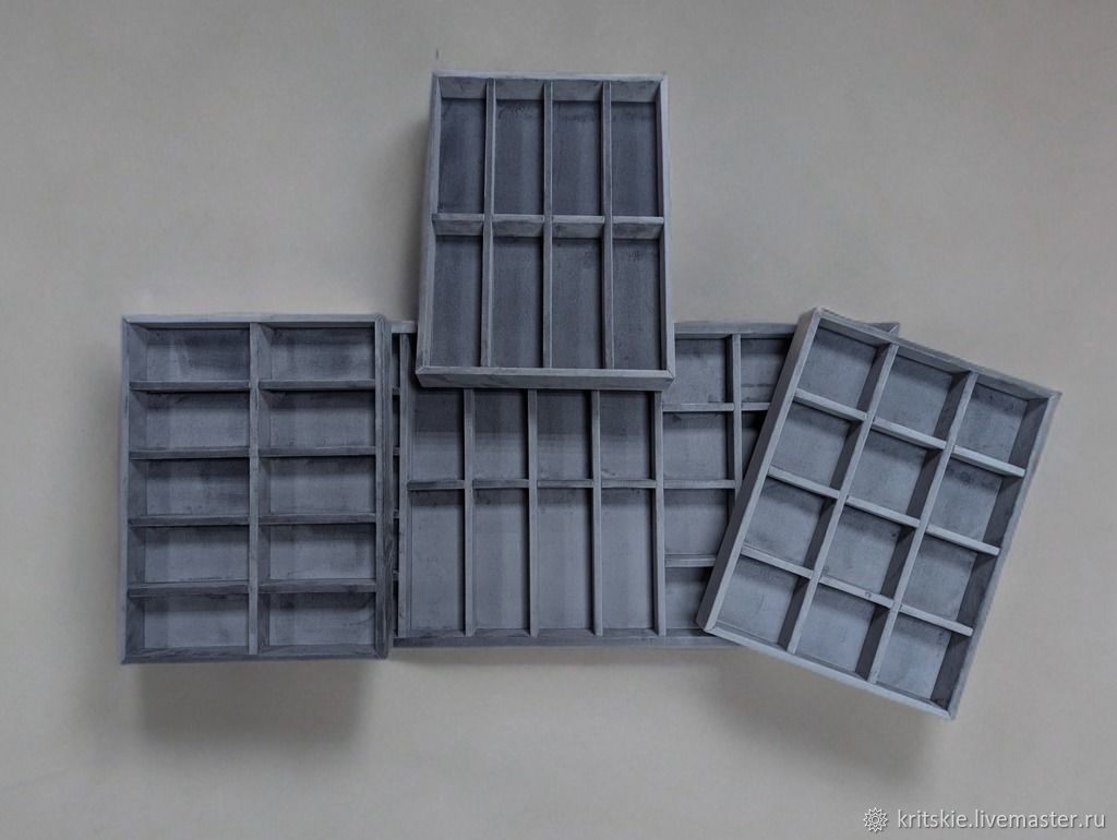 Органайзер для украшений. Органайзер для гардеробной. Вставки в ящик в ...