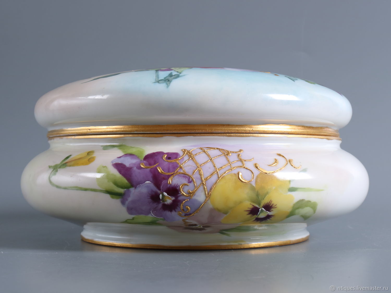 Винтаж Старинная шкатулка Limoges Франция в интернет магазине Ярмарка Мастеров по цене 30000