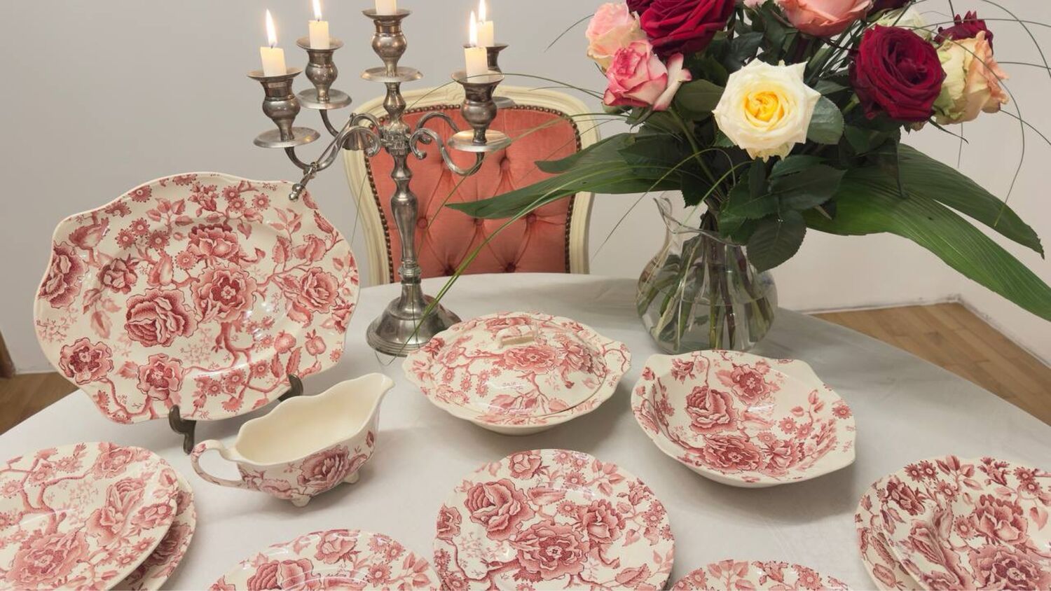 Винтаж: Редкий! Столовый сервиз Johnson Broth. English Chippendale ...