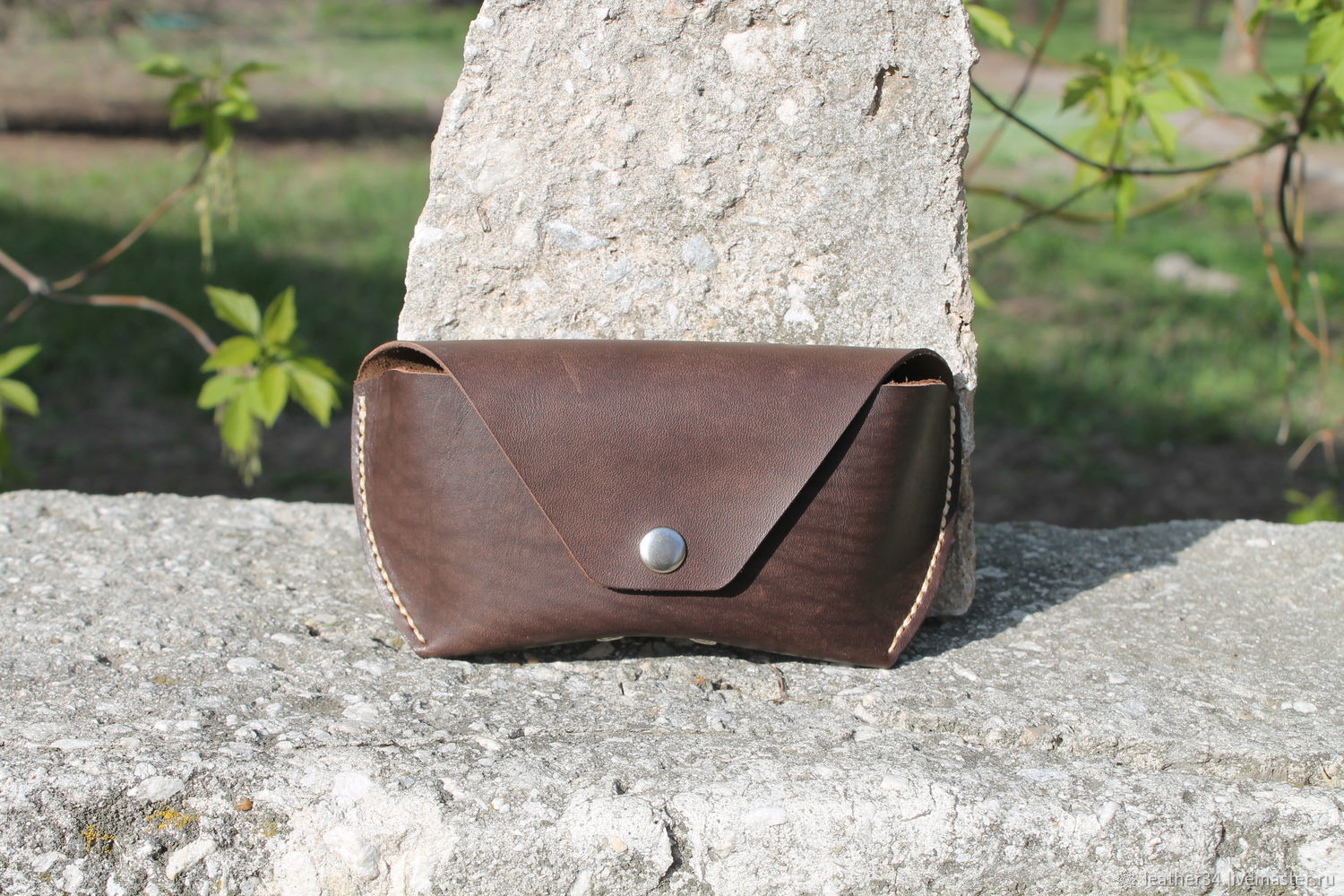 Очечник из кожи купить в интернет-магазине Ярмарка Мастеров по цене ...