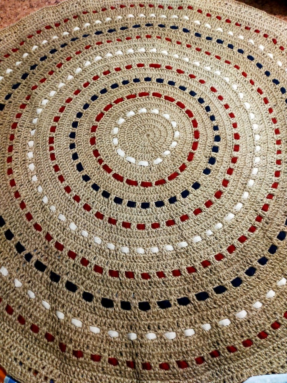 Ковёр ручной работы (джут, пряжа) в интернет-магазине на Ярмарке ...