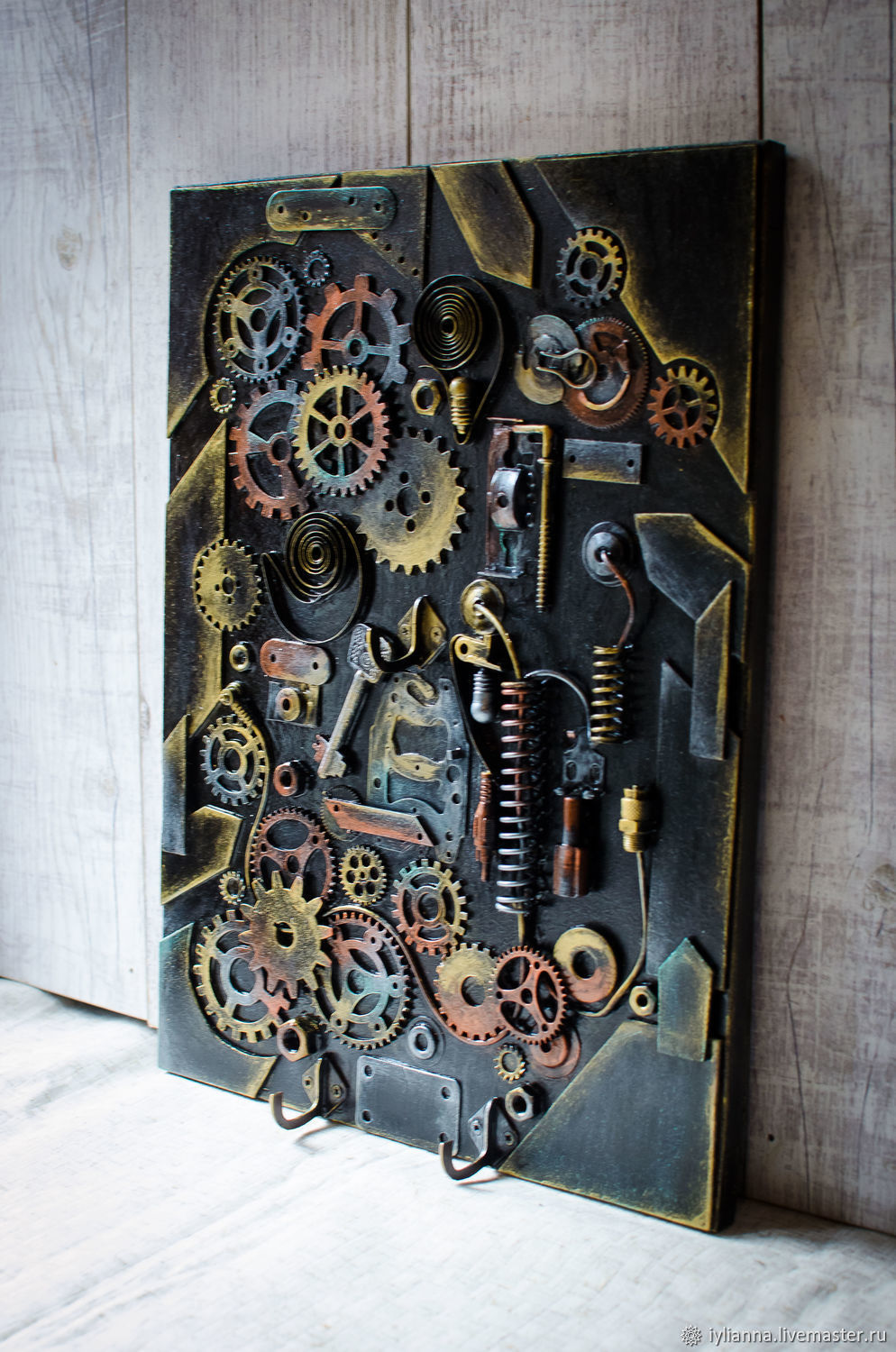 Ключница настенная в стиле лофт Keeper of keys – заказать на Ярмарке ...