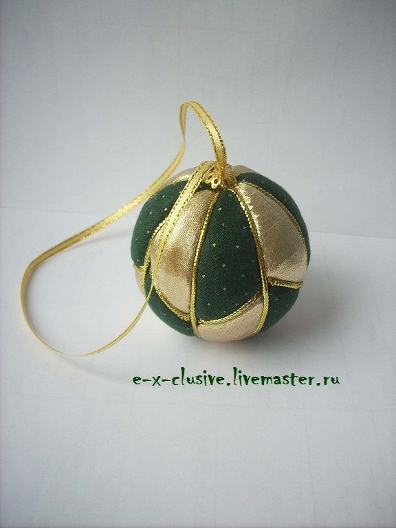 Новогодние шары "Золотая ель" в интернет-магазине на Ярмарке Мастеров ...