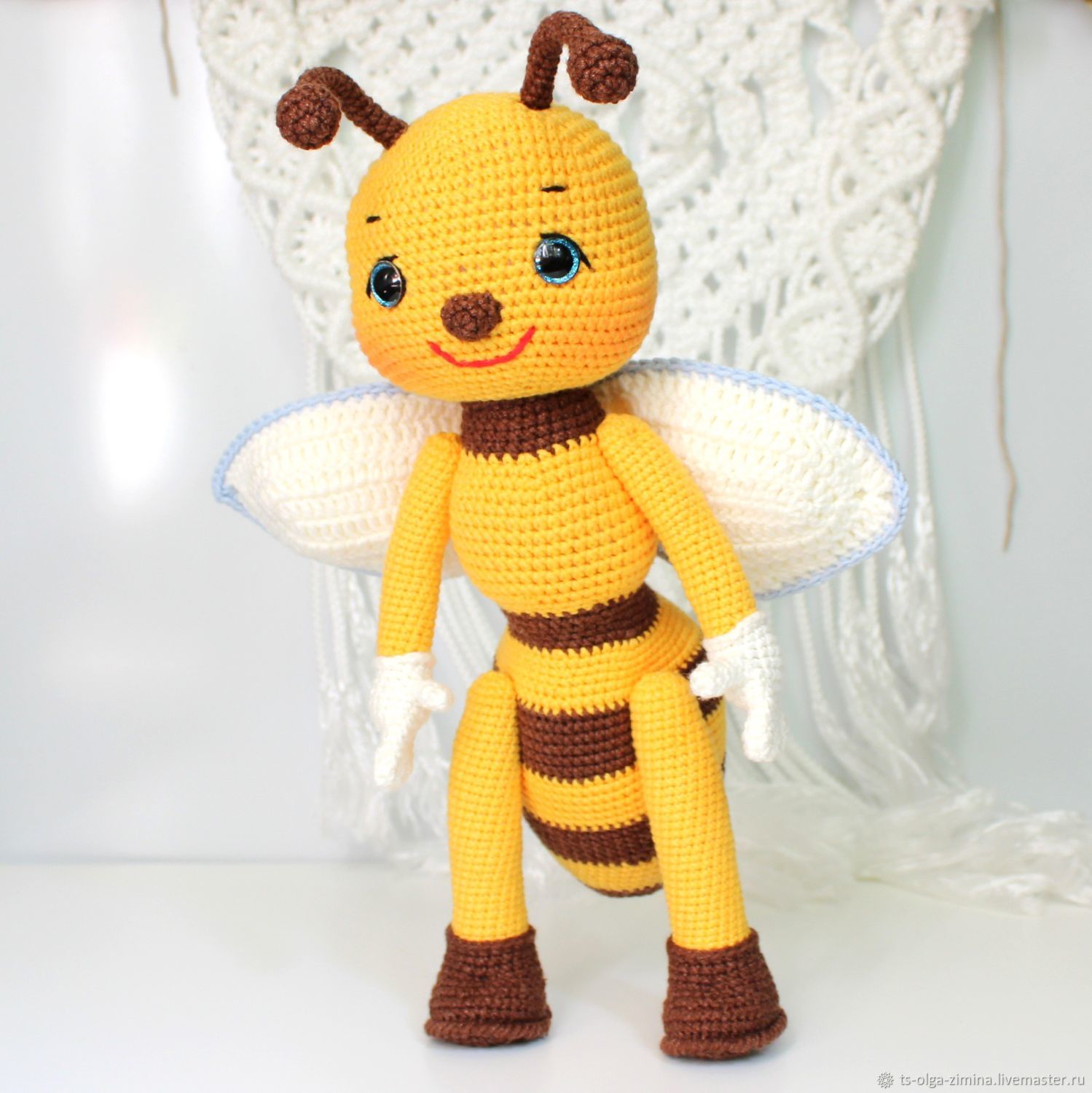 Мастер-класс: Оса пчела крючком в интернет-магазине Ярмарка Мастеров по ...