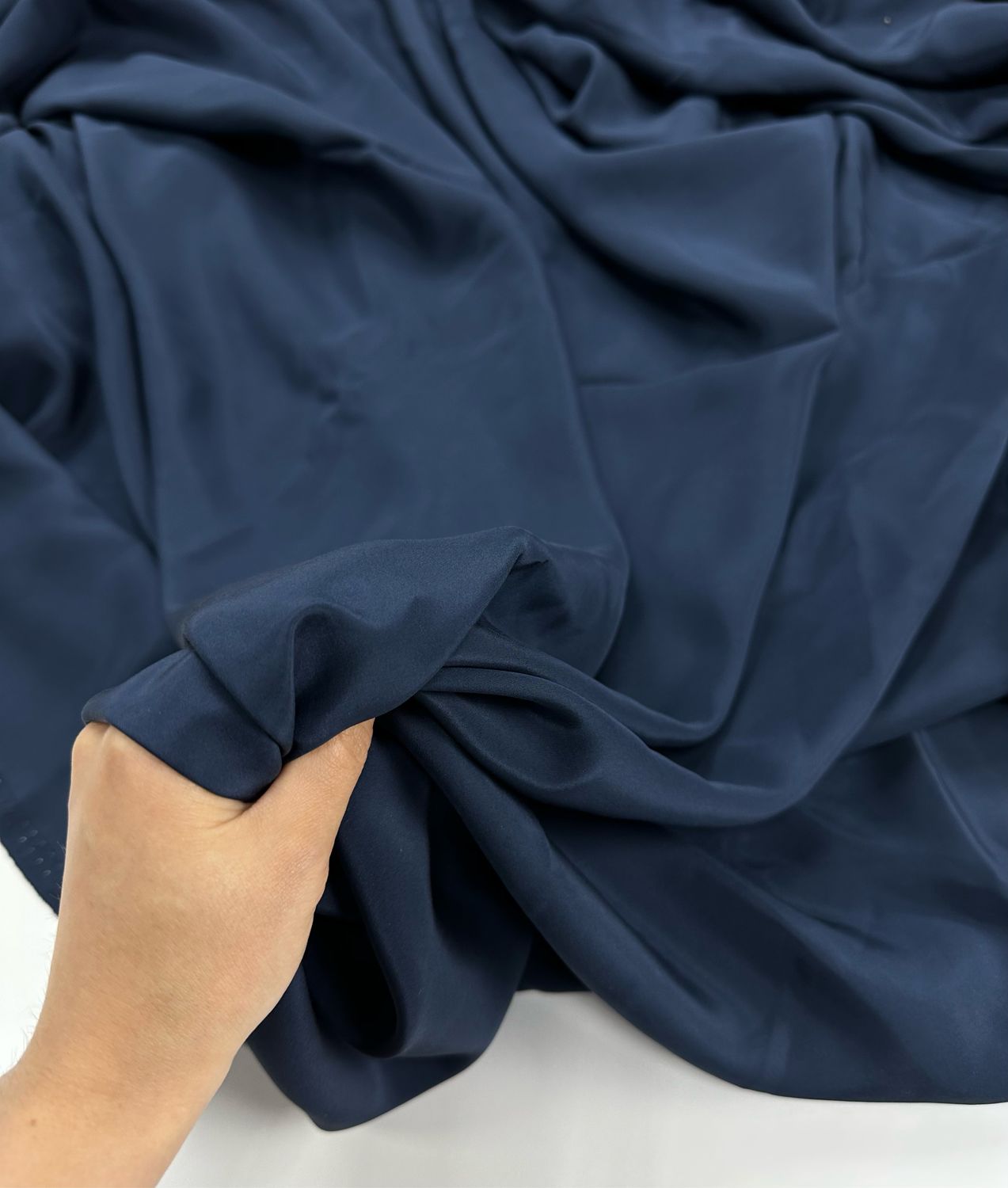 Шелк туаль припыленно-синий купить в интернет-магазине Ярмарка Мастеров ...