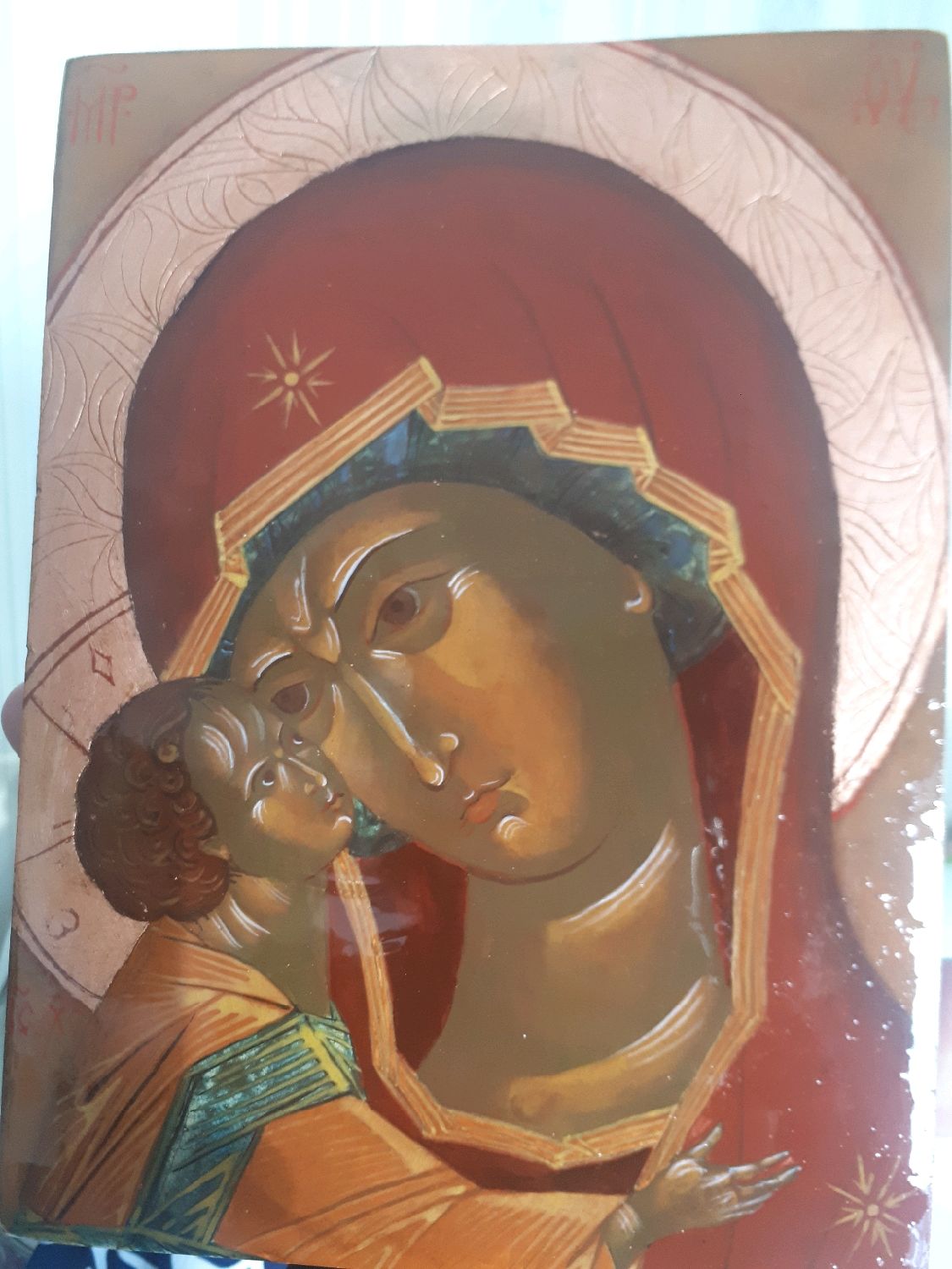Дева Мария в интернет-магазине на Ярмарке Мастеров | Иконы, Зарайск ...