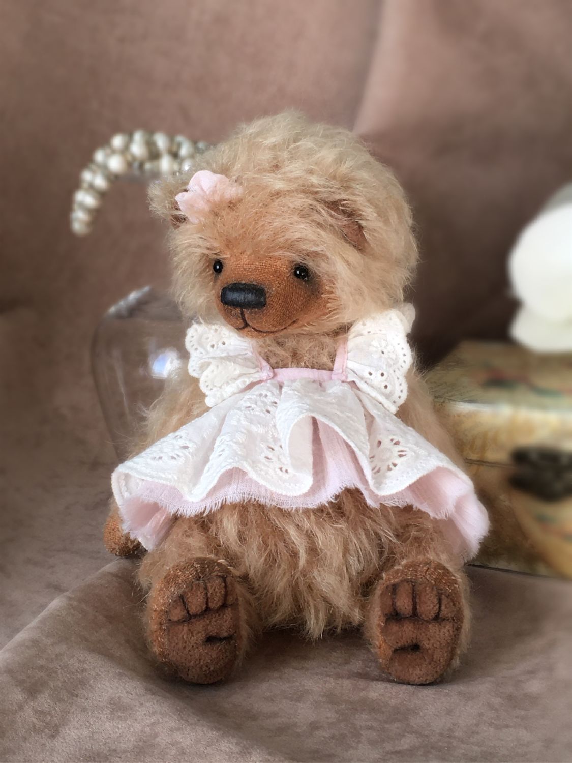 Мишка тедди девочка 20см, тедди медведь, teddy bear купить в интернет ...
