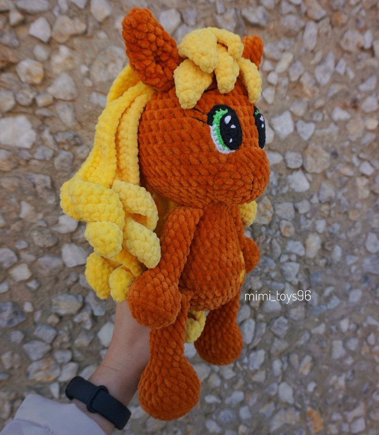 Игрушка ЭпплДжек из м/ф My Little Pony в интернет-магазине на Ярмарке ...