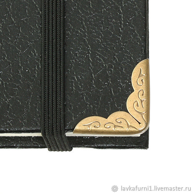 Y037 Уголок для книг, блокнотов 20x20х4мм, бронза в интернет-магазине на Ярмарке Мастеров ...