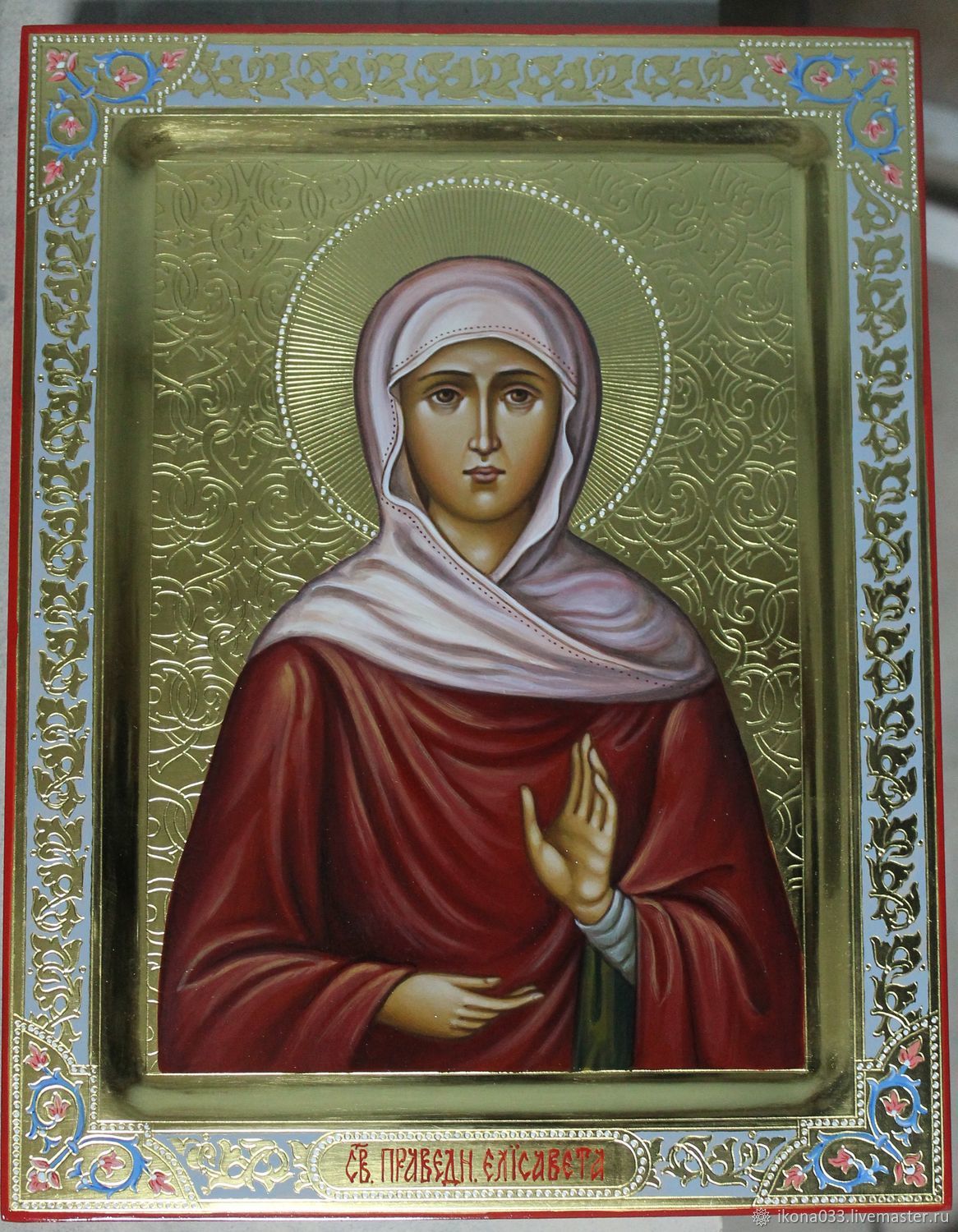 Икона Св. Елисавета(Рукописная) купить в интернет-магазине Ярмарка ...