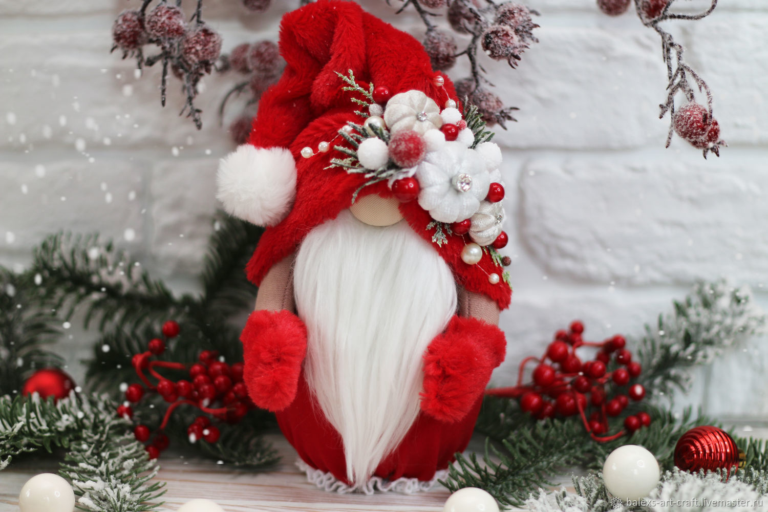 Новогодний гном в интернет-магазине на Ярмарке Мастеров | Игрушки ...