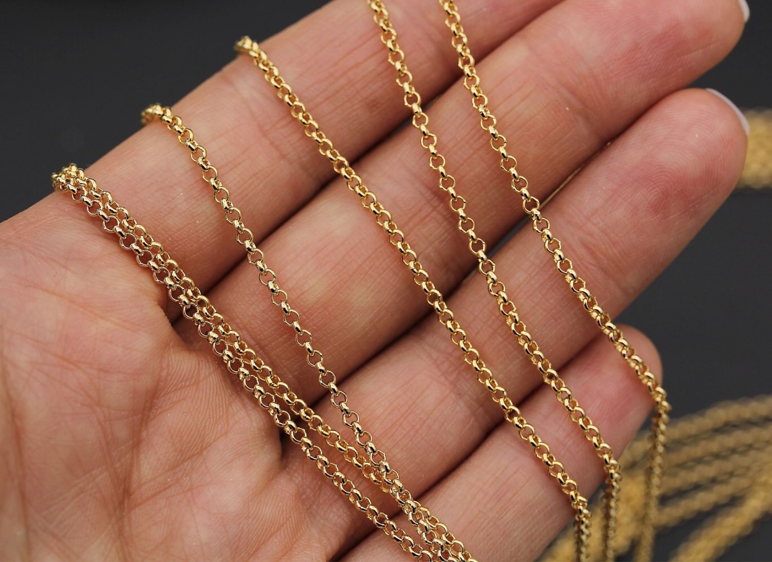 Цепочка роло 2мм (KG-11 019) купить в интернет-магазине Ярмарка Мастеров по цене 160 ₽ – I8QIBRU ...