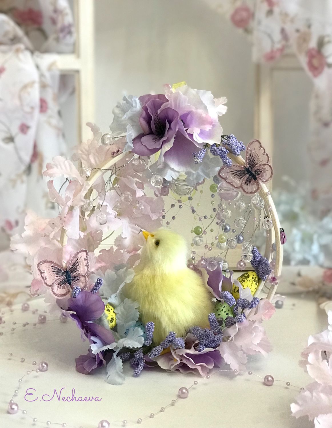 Пасхальная подвеска «Весна» Пасхальная композиция – заказать на Ярмарке ...